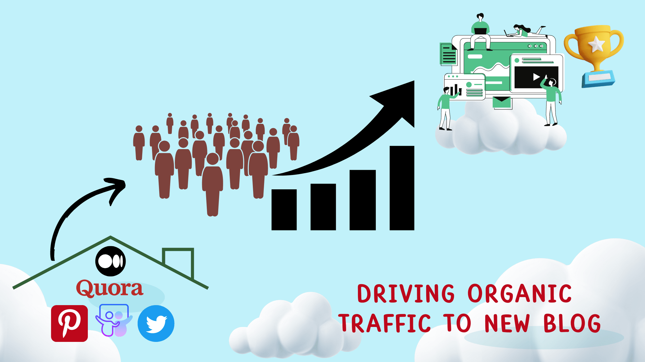 Organic Traffic for Your New Blog (6 Hacks for 2023) - Hustlershark ...
